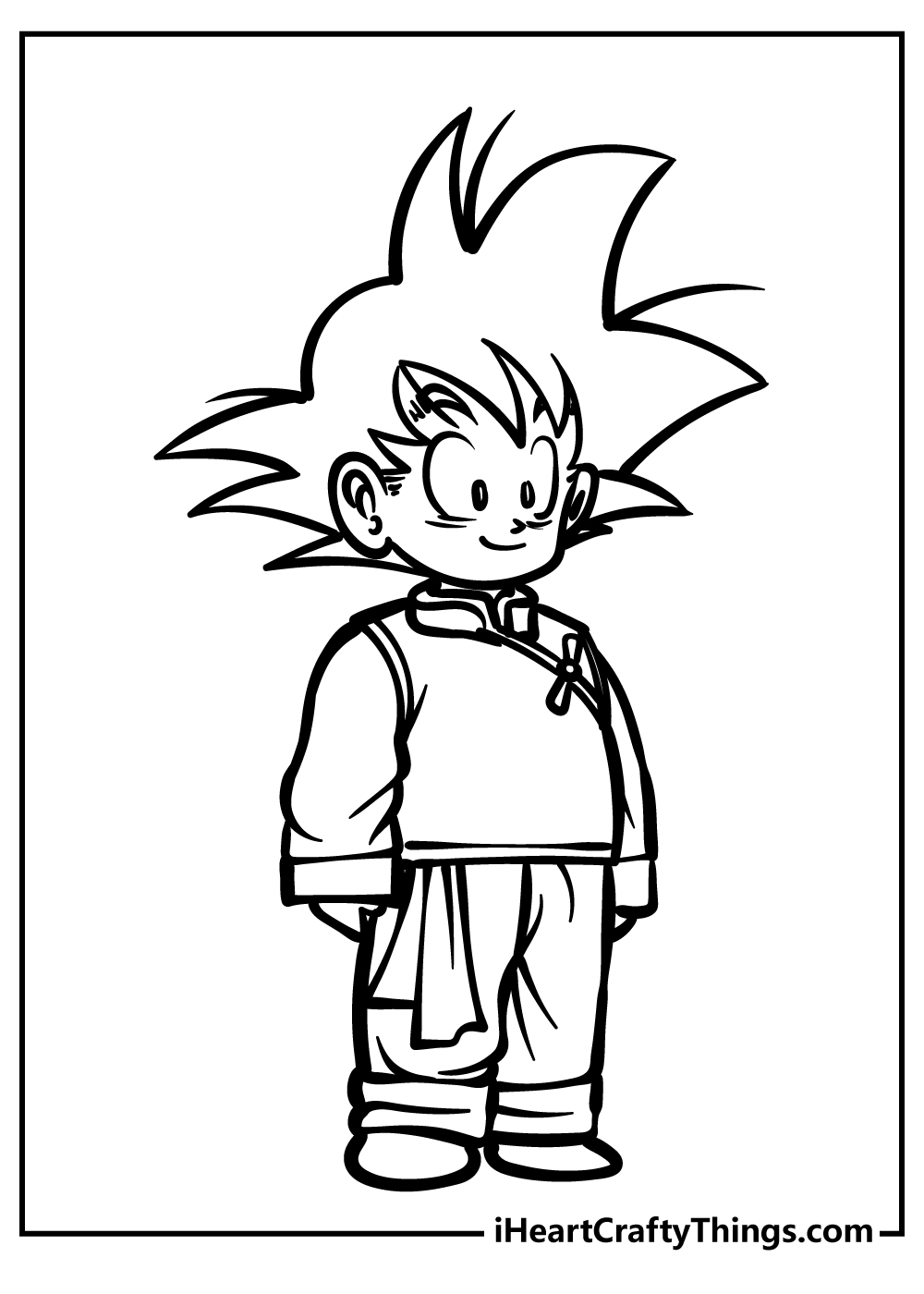 Tranh tô màu Dragon Ball Z - Tô Màu