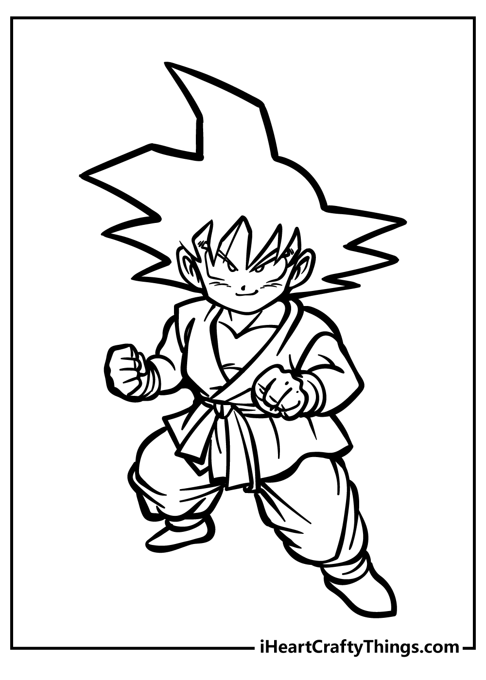 Tranh tô màu Dragon Ball Z - Tô Màu