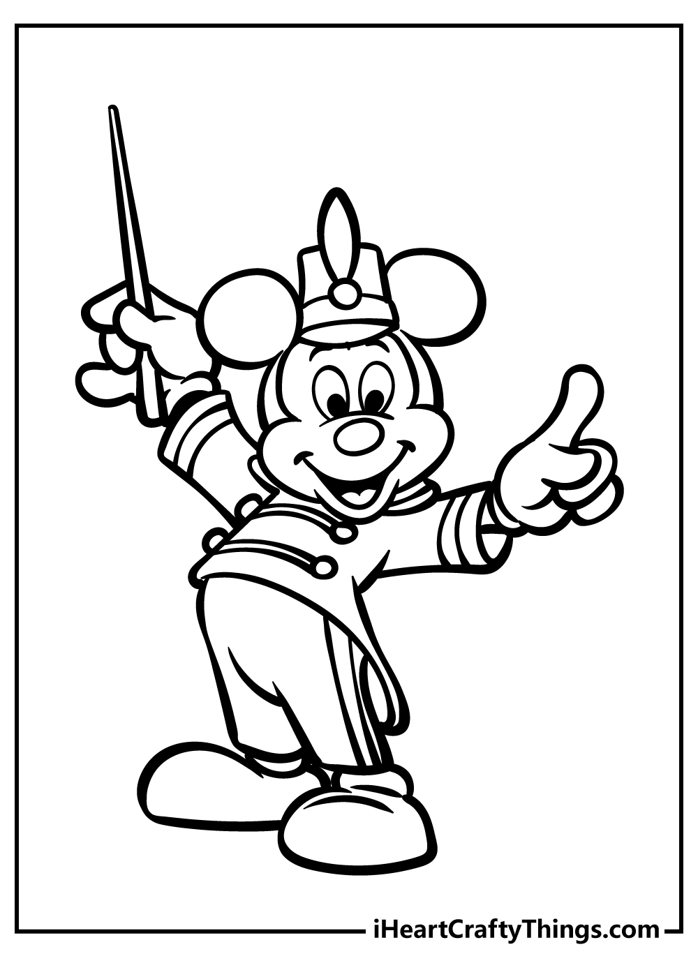 Trang màu chuột Mickey - Tô Màu