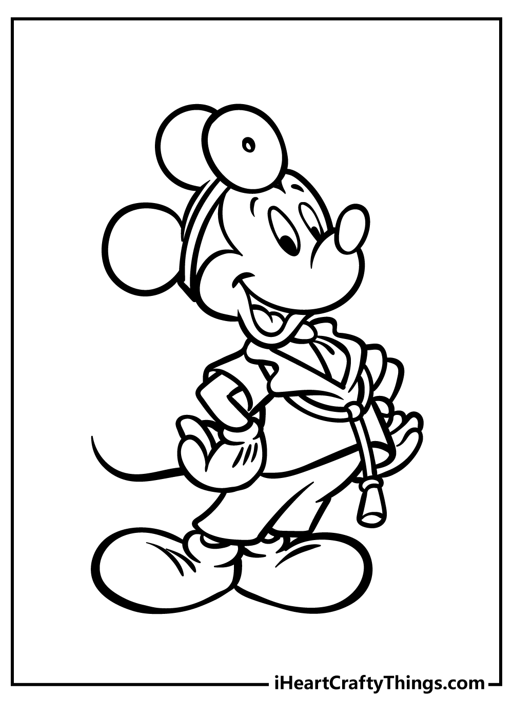 Trang màu chuột Mickey - Tô Màu