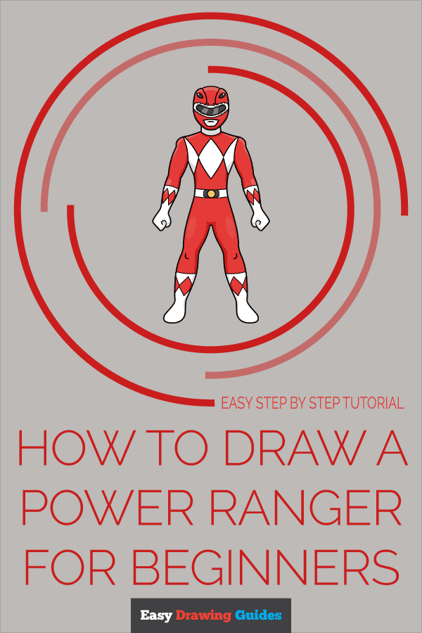 Cách vẽ Power Ranger cho người mới bắt đầu - Tô Màu